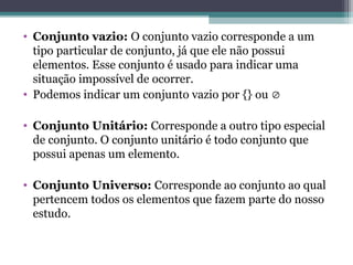 SLIDES INTRODUCAO A TEORIA DOS CONJUNTOS.ppt