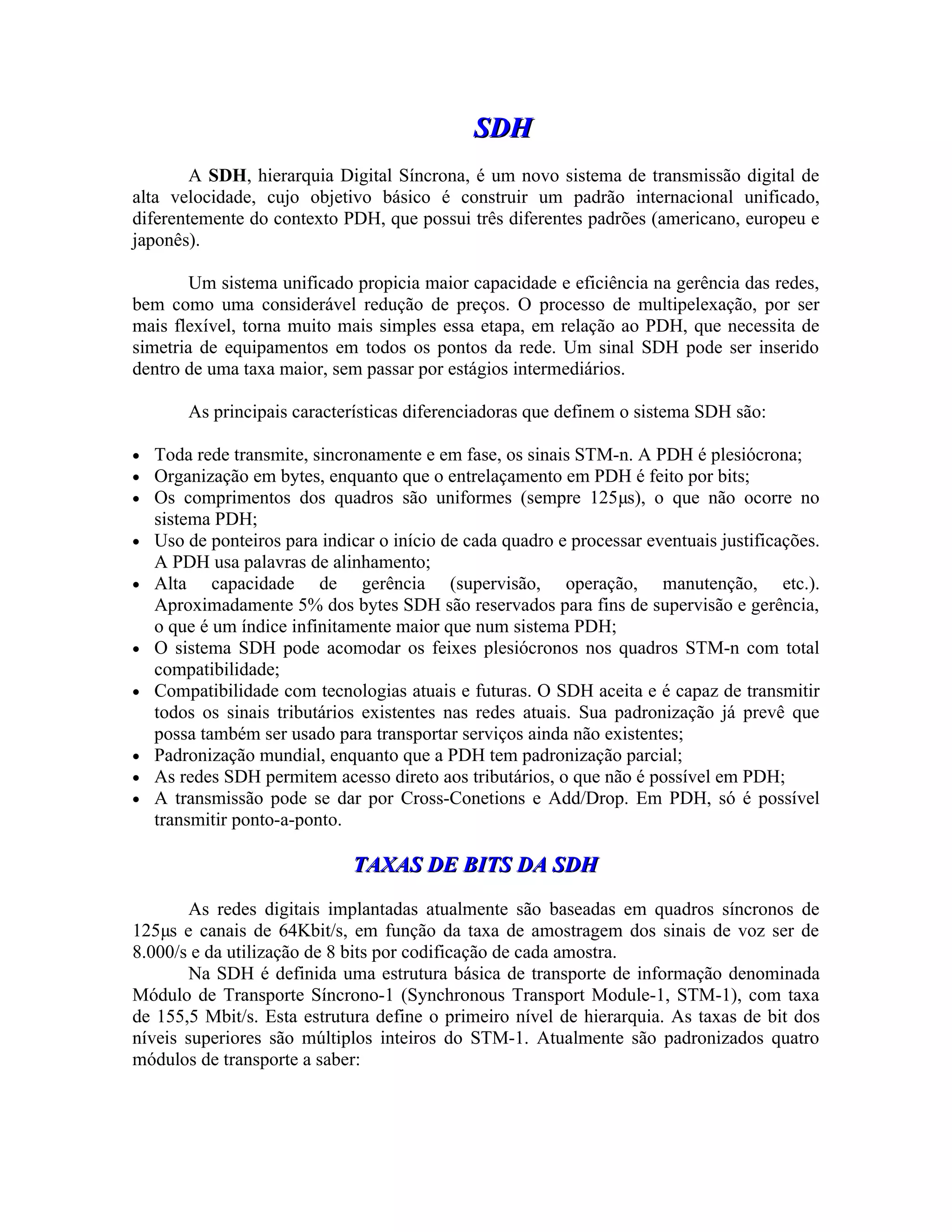 Introducao de sdh | PDF