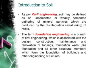 Introduction to soil engineering | PDF