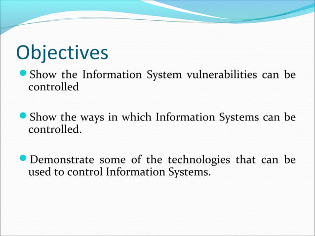 Introduction to Information System Security | PPT