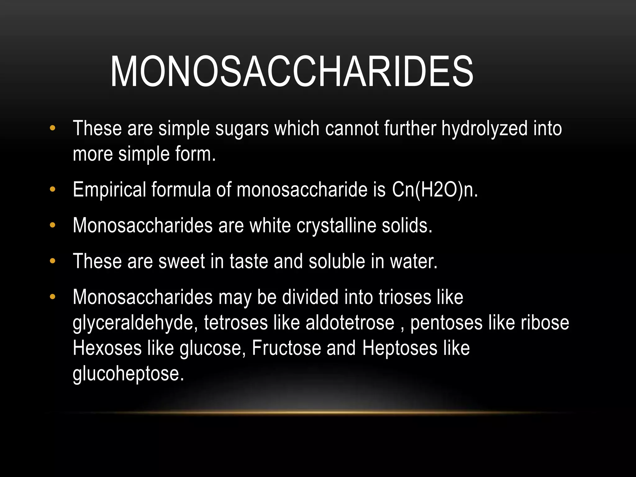 Introducation of Carbohydrates | PPTX | Chemistry | Science
