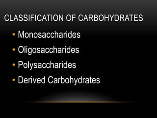 Introducation of Carbohydrates | PPTX | Chemistry | Science