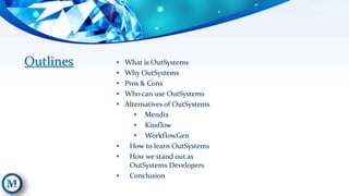What is OutSystems? | PPTX