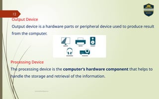 Introduction to computer and Basic concept of Computer.pptx