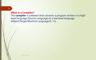 Introduction to computer and Basic concept of Computer.pptx