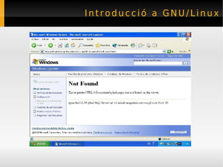 Introducció a GNU/Linux | PPT