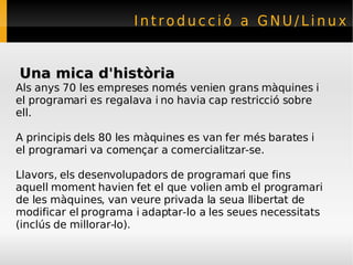 Introducció a GNU/Linux | ODP