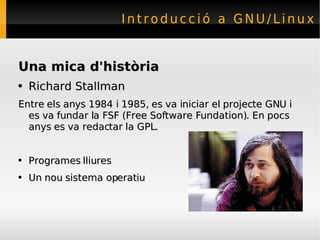 Introducció a GNU/Linux | ODP