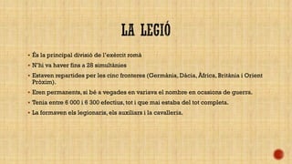 Introducció a l’exèrcit romà | PDF