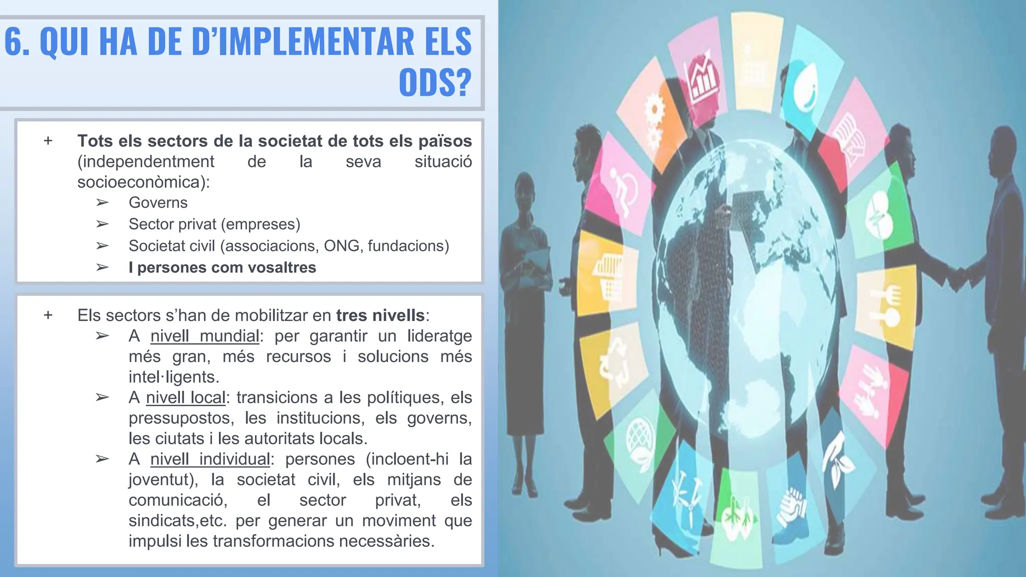 INTRODUCCIÓ ALS ODS.pptx Els objectius de desenvolupament sostenible ...