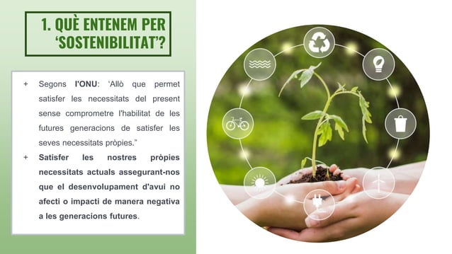 INTRODUCCIÓ ALS ODS.pptx Els objectius de desenvolupament sostenible 2030 | PPT