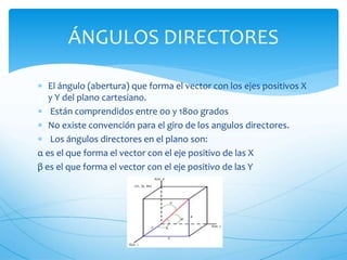 Introducción a el calculo vectorial | PPTX