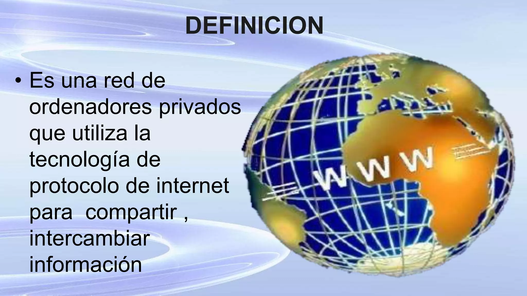 Introducción a internet y sus servicios | PPT