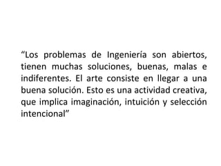 Proceso de Diseño en Ingeniería | PPT