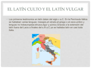 Introducción a la lengua latina (Paula Freiría) | PPTX