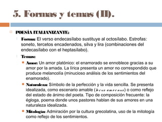 Introducción a la lírica renacentista | PPT