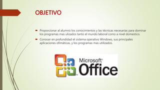 INTRODUCCIÓN A LA OFIMÁTICA.pptx | Computing | Technology & Computing