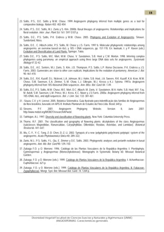 Introducción a las angiospermas | PDF