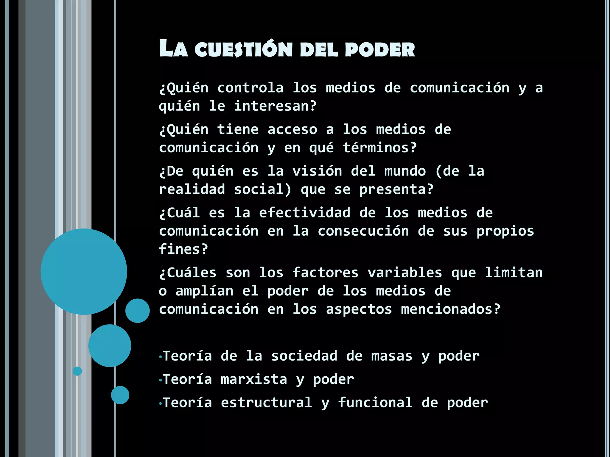 Introducción a la teoría de la comunicación de masas mcquail | PPTX