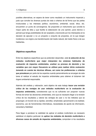 Introducción al estudio de impacto ambiental | PDF
