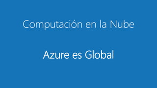 Introducción a Microsoft Azure 2023 | PPTX