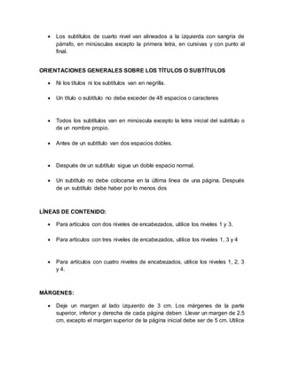 Introducción a normas APA | DOCX