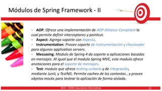 Introducción a Spring framework | PDF