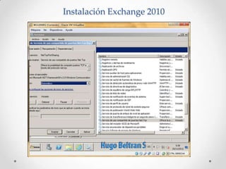 Introducción exchange 2010 | PPTX
