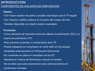Introducción sartas de perforación | PPTX