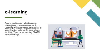 Introducción y Fundamentos de E-learning | PPTX