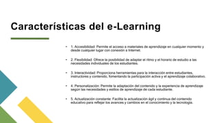 Introducción y Fundamentos de E-learning | PPTX