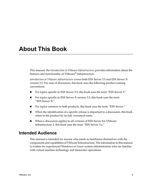 Introduction to VMware Infrastructure | PDF | Cloud Computing | Internet