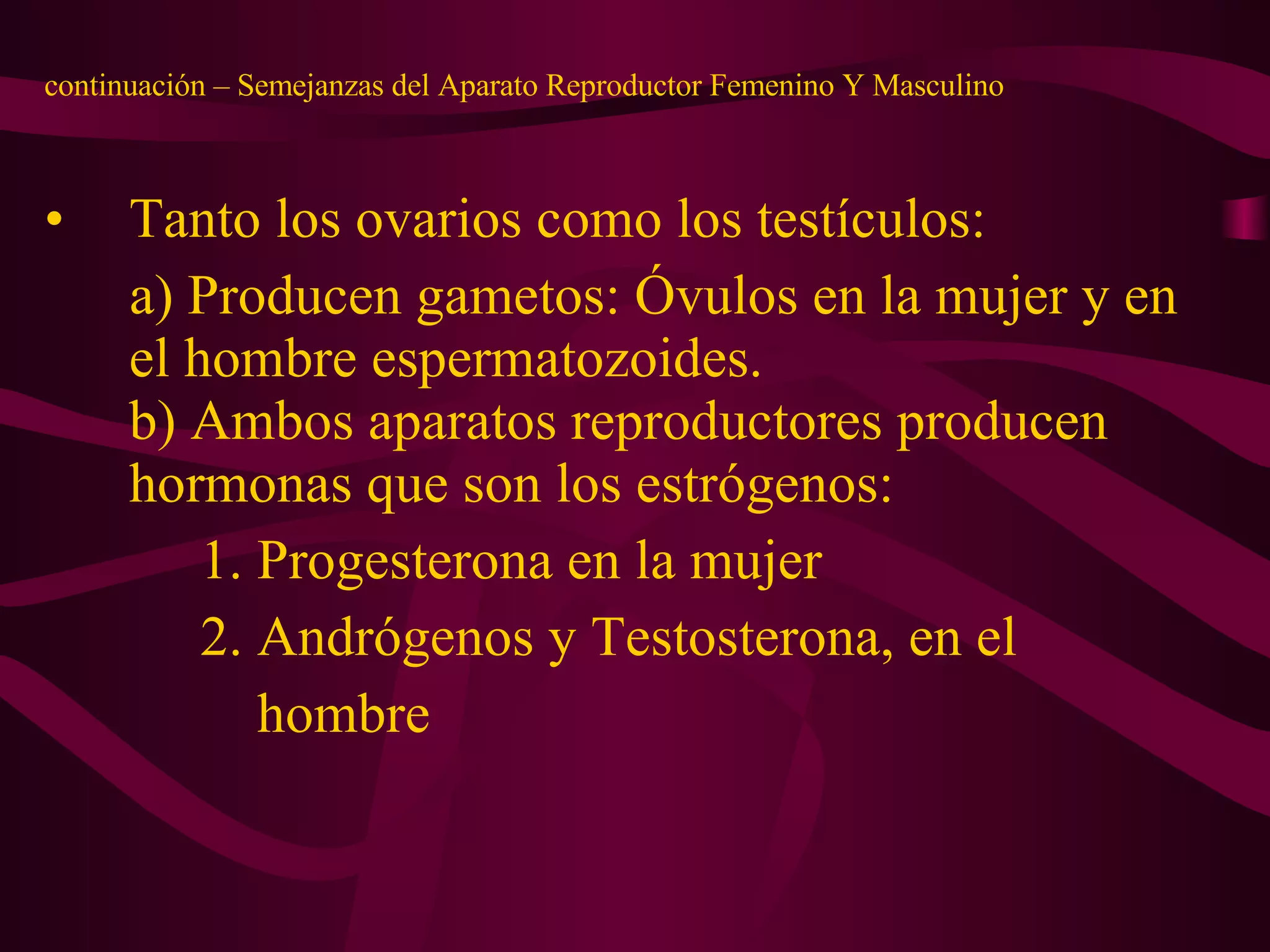 SISTEMA REPRODUCTOR MASCULINO Y FEMENINO SCIE112 | PPT