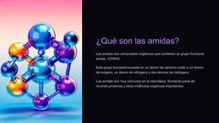 Introduccion-a-Amidas- Relevancia en la ciencia | PPTX