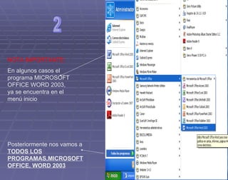 Introduccion A Word | PPT