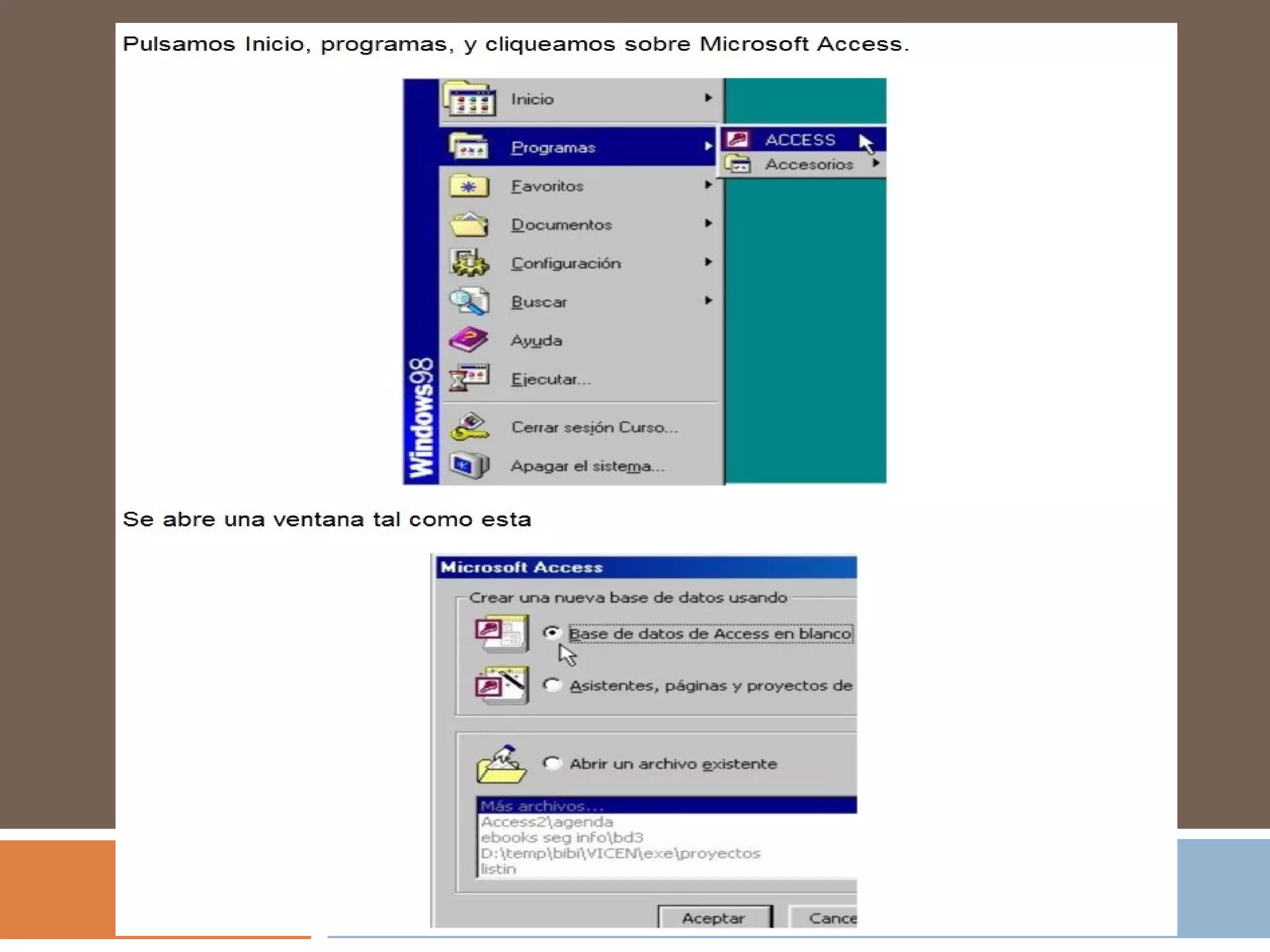 Introduccion a Access | PPS