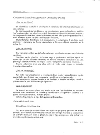 Introduccion a java | PDF