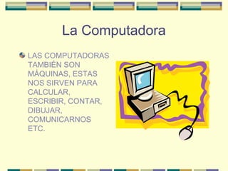 Introduccion a la computadora | PPT