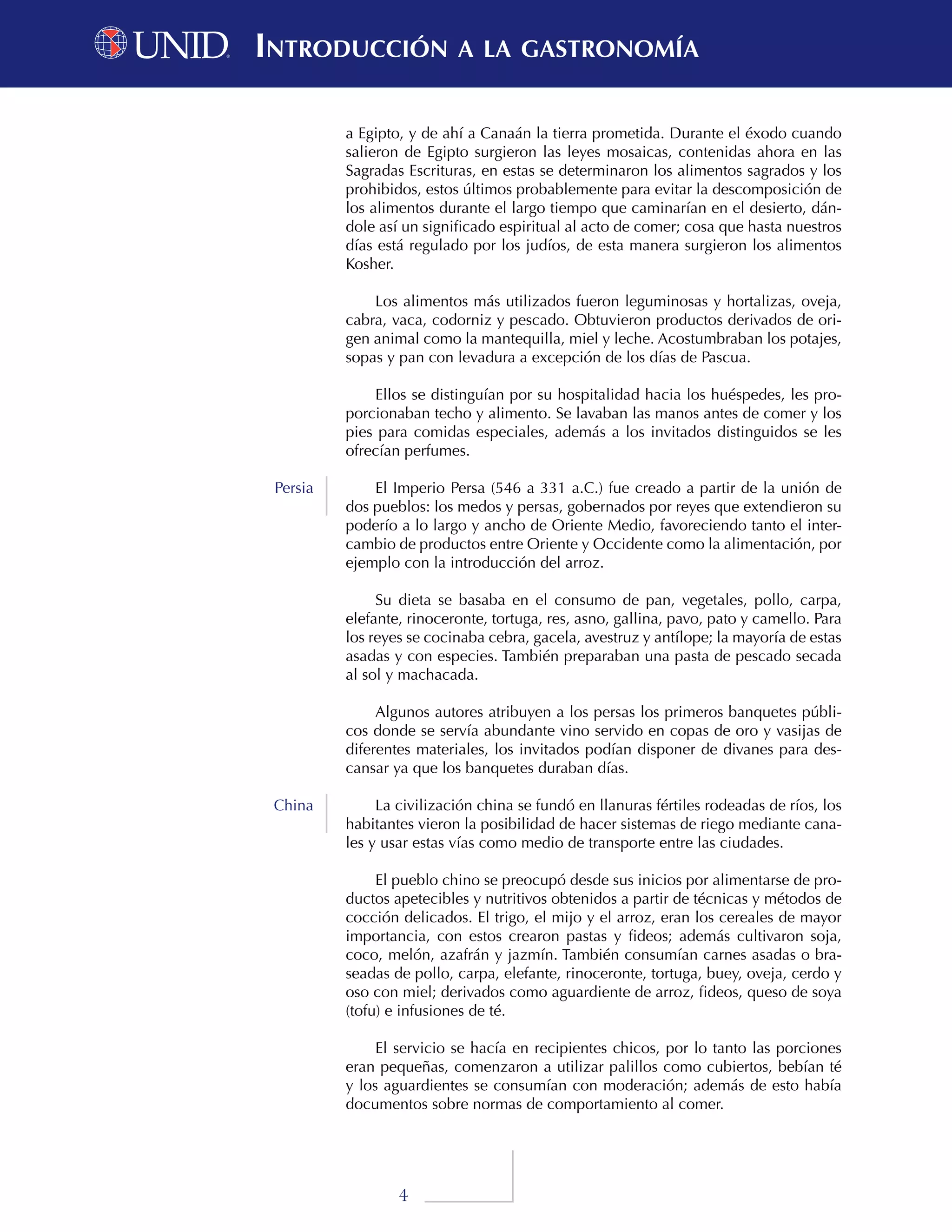Introduccion a la gastronomia universidad interamericana | PDF