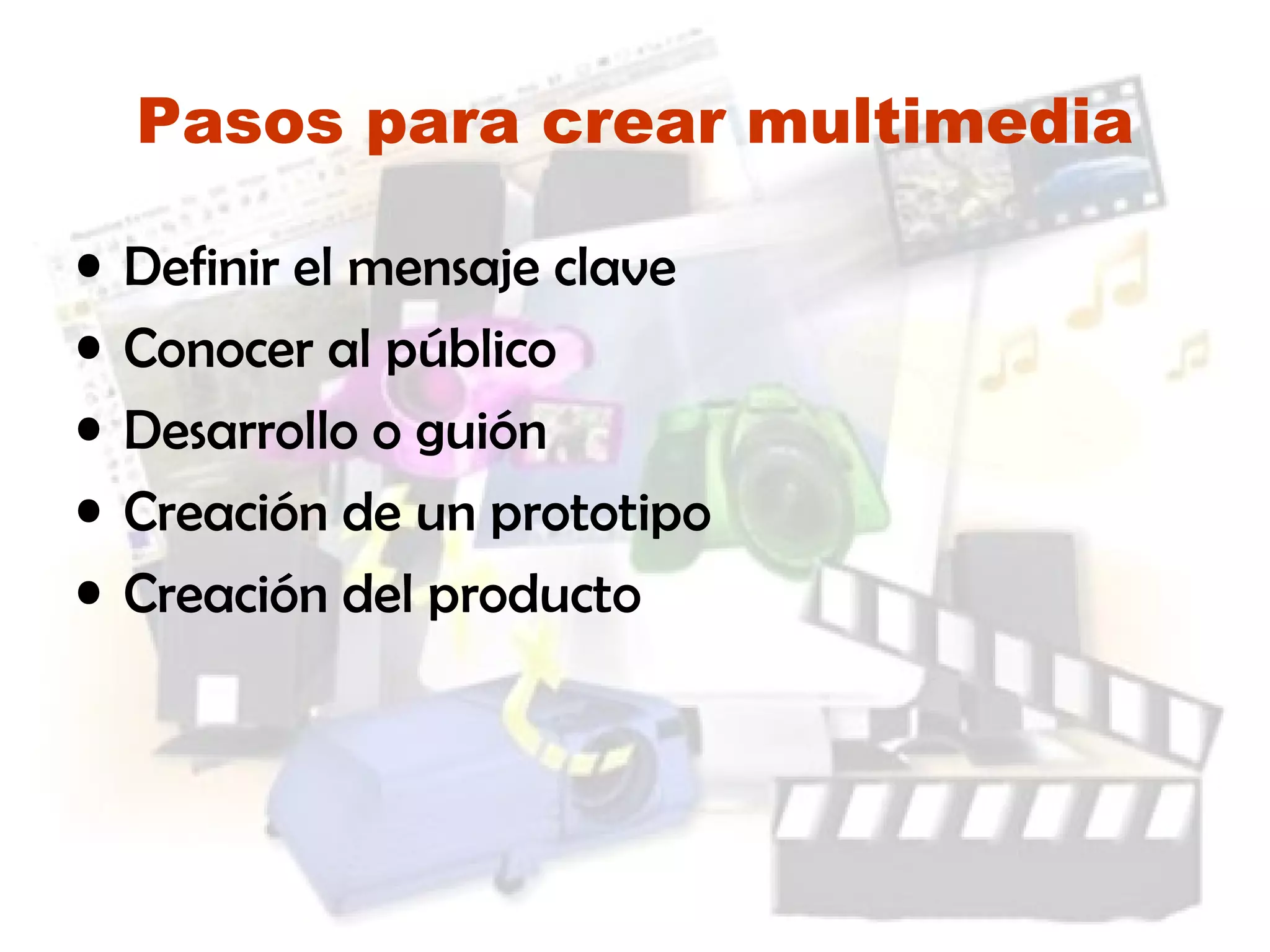 Introduccion a La Multimedia | PPT | Computing | Technology & Computing