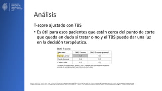 Introduccion al analisis e intrepretacion del TBS | PPTX