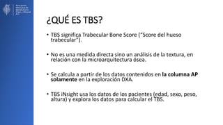 Introduccion al analisis e intrepretacion del TBS | PPTX