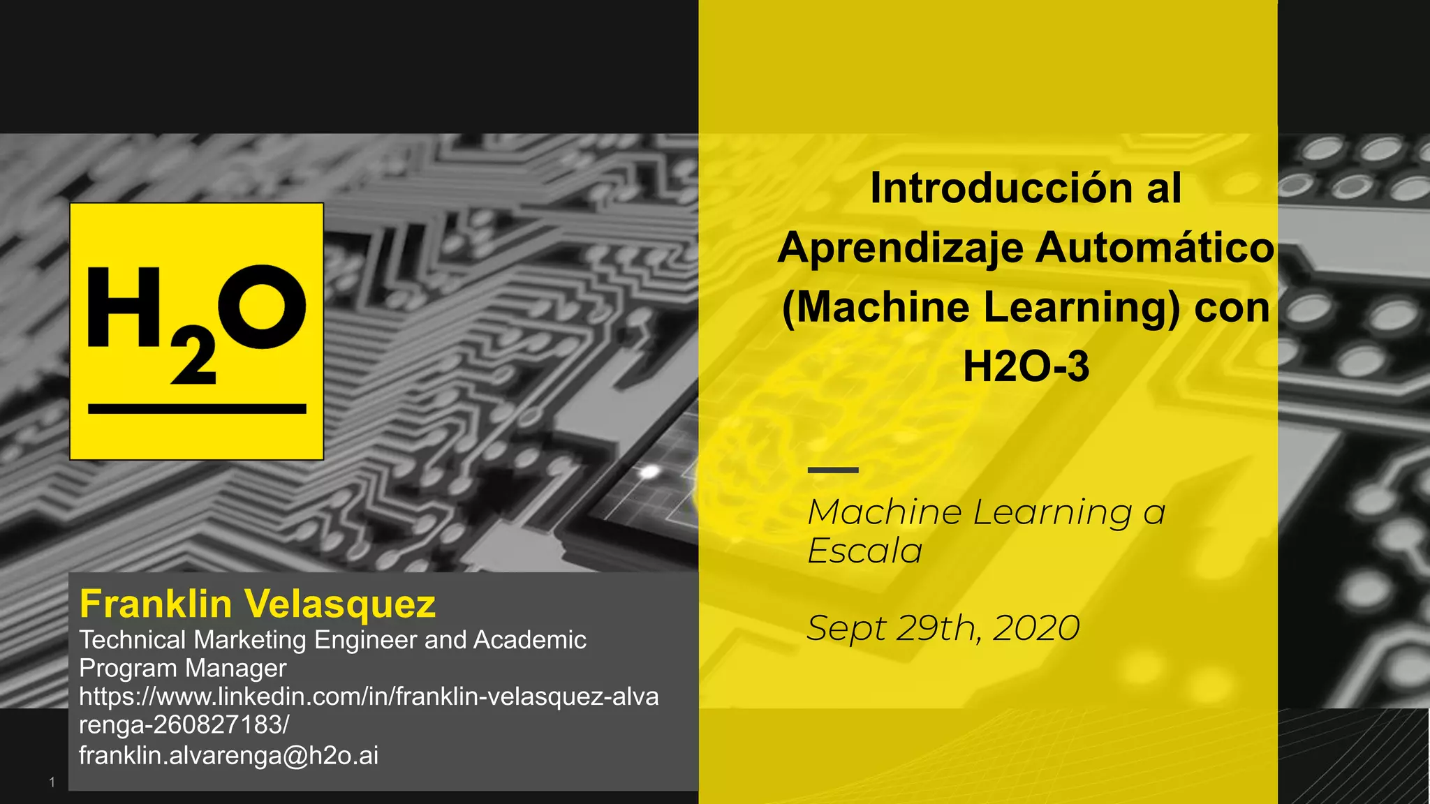 Introducción al Aprendizaje Automatico con H2O-3 (1) | PDF | Cloud Computing | Internet