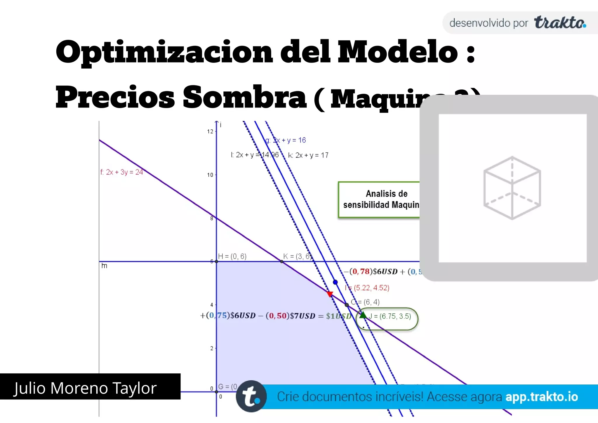 Introduccion a la programacion lineal - Julio Moreno Taylor | PDF ...