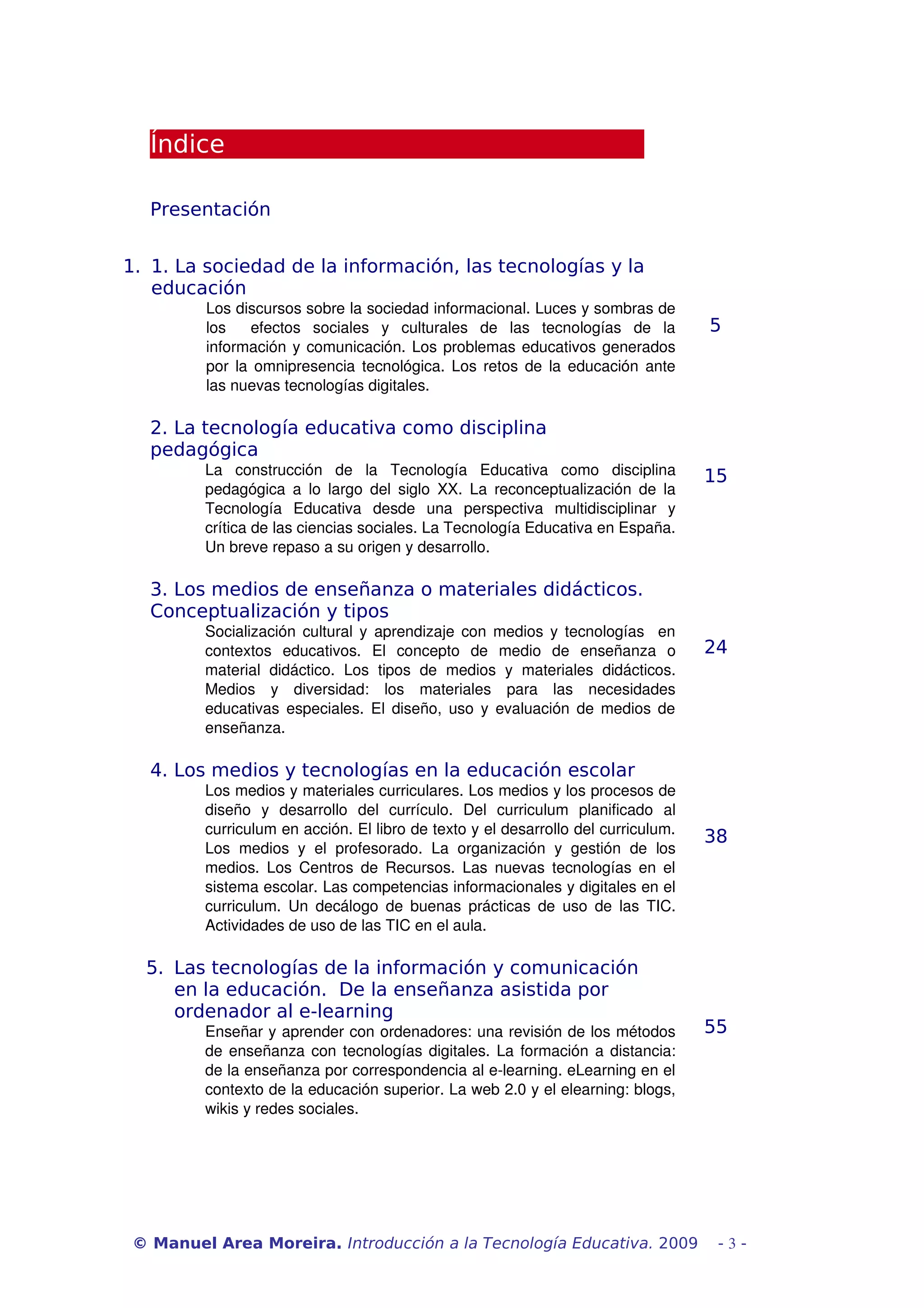 Introduccion A La Tecnologia Educativa | PDF