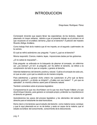 Introduccion al estudio del derecho trabajo final | DOCX