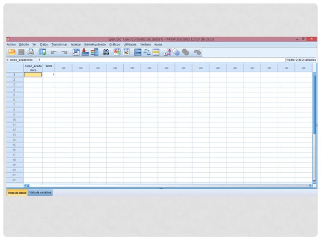 Introduccion al spss | PPT
