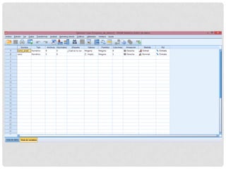 Introduccion al spss | PPT