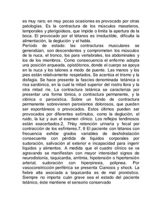 MONOGRAFIA TETANO | DOCX
