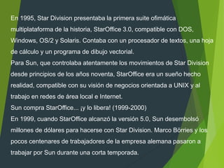 Introduccion a open office | PPTX